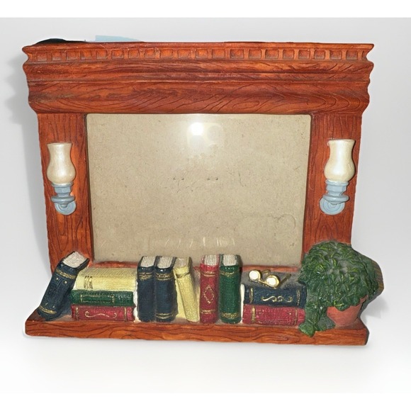 Accents | Papel Freelance Picture Frame Bookshelf Books Library Office ...